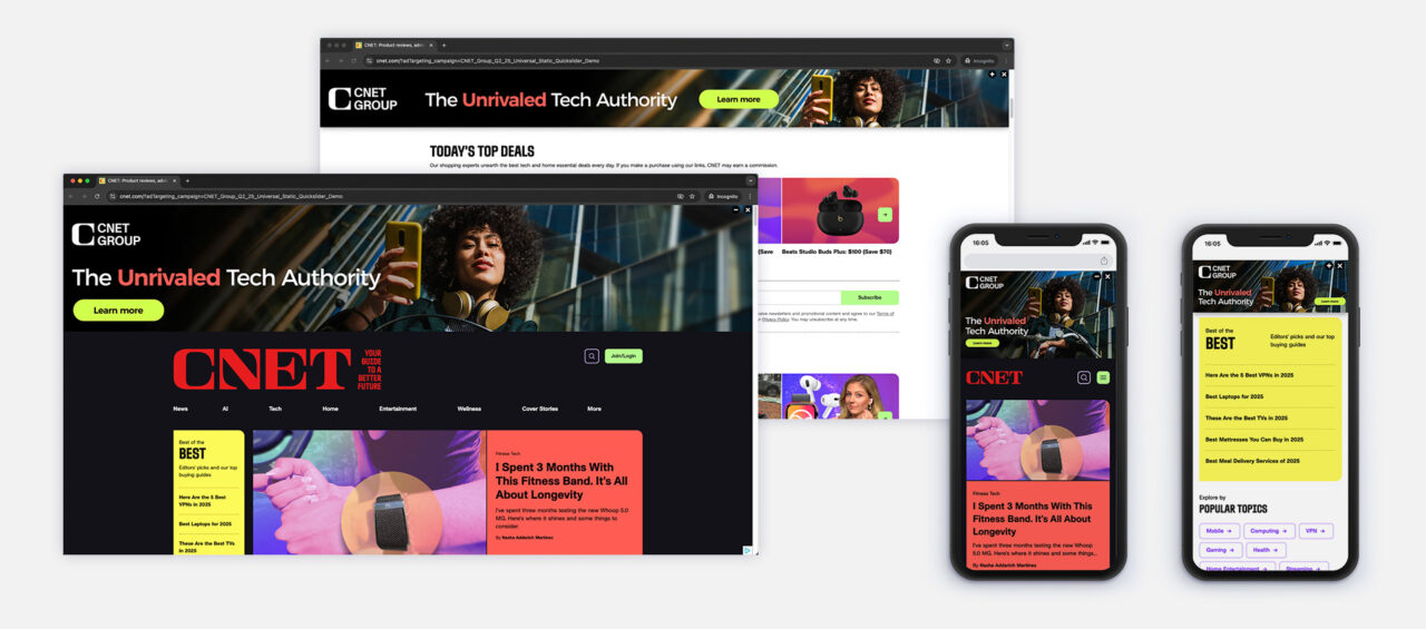 Quickslider - CNET Group